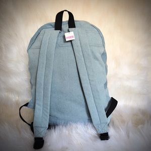 PINK Victoria's Secret | Bags | Fullsized Backpack Denim | Poshmark